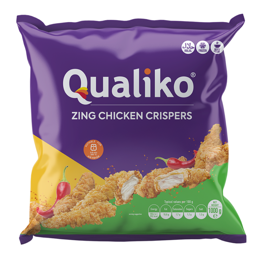 Qualiko Zing Chicken Strips (1 KG) – Pak Halal Meat