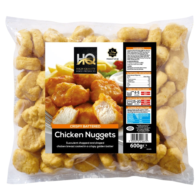 HQ Crispy Battered Chicken Nuggets – Pak Halal Meat